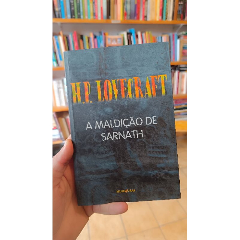 a maldição de sarnath - H. P Lovecraft | Shopee Brasil