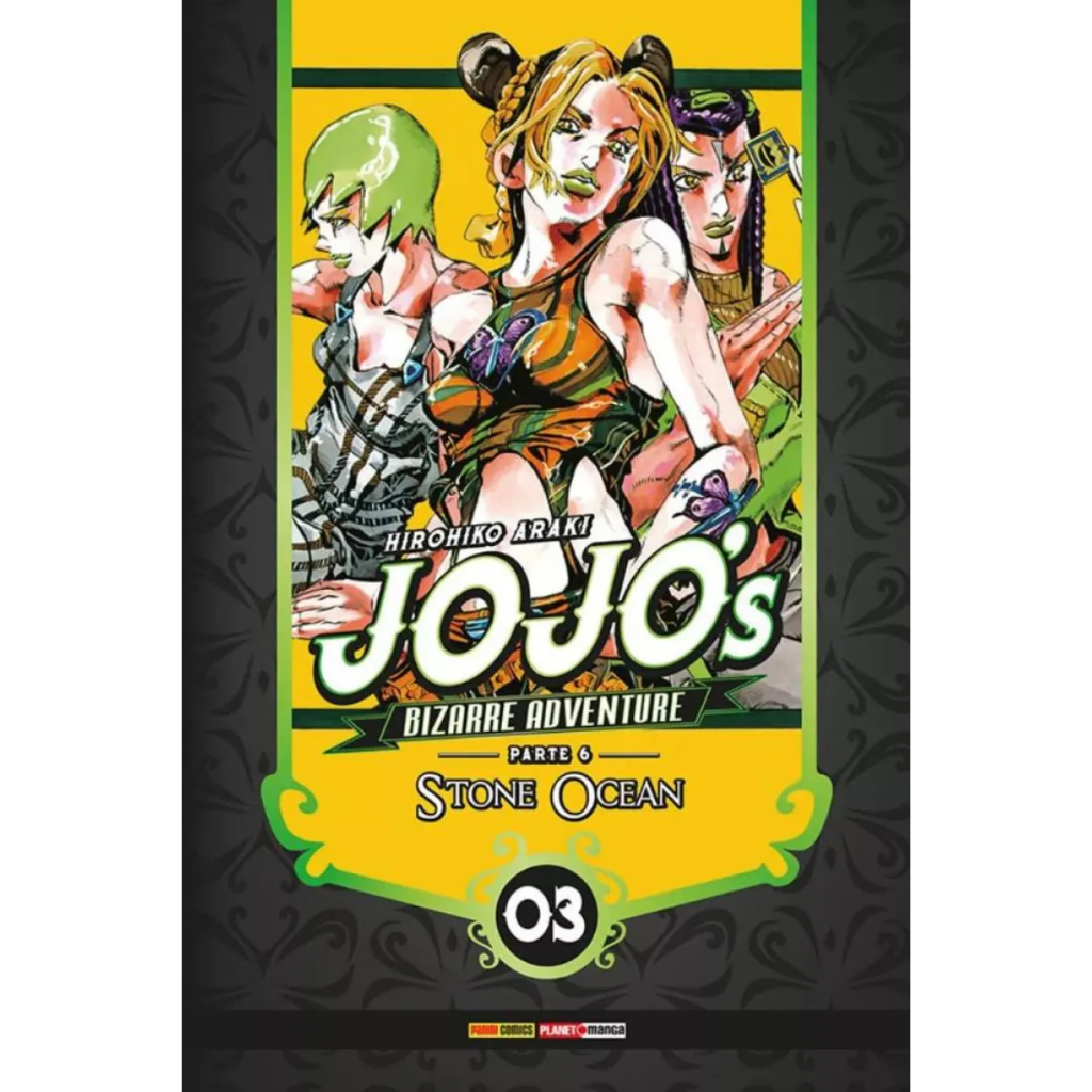Jojo's Bizarre Adventure Parte 06 - Stone Ocean Volume 03 - Panini ...