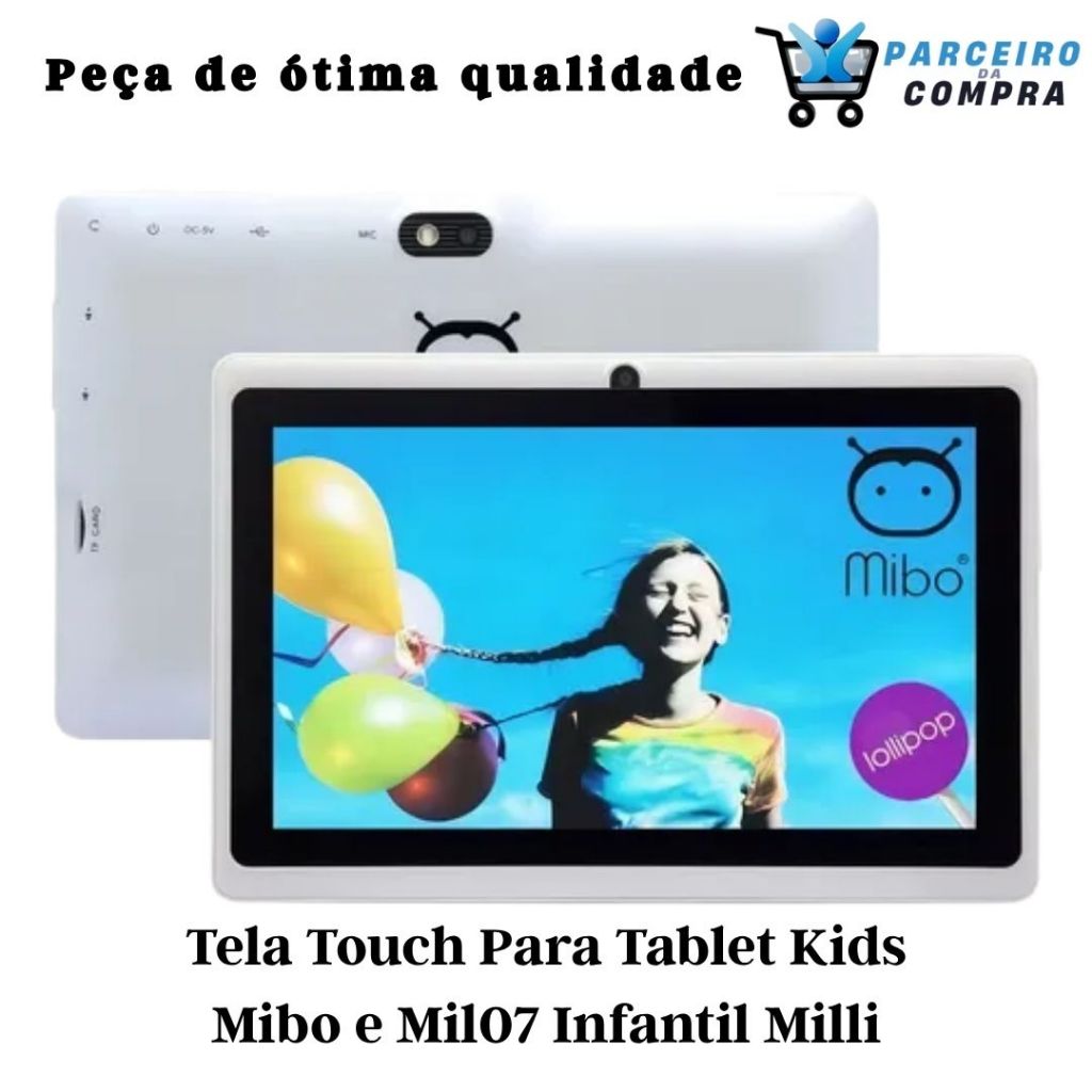 Tela Touch Para Tablet Kids Astronauta Pc Smart 2030 Sonic Oferta ...
