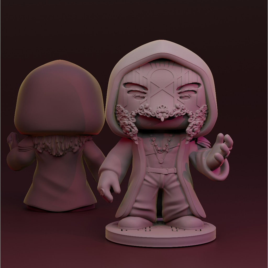 Miniaturas Chibi Vessel (SEM PINTURA) - Impressão 3D em Resina | Shopee ...