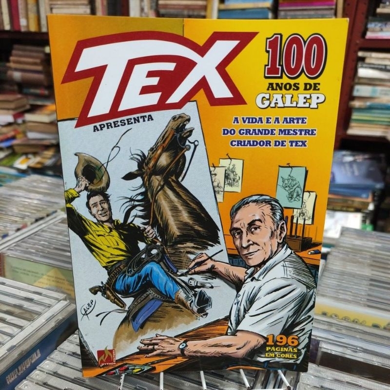 Tex 100 anos de Galep (colorido ) | Shopee Brasil