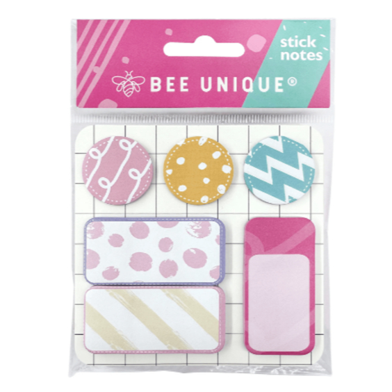 Stick notes bee unique Blush | Shopee Brasil