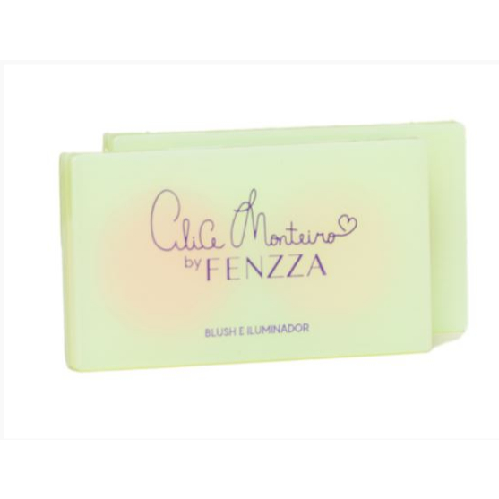 12 unidades de Paleta de blush e iluminador Fenzza Alice Monteiro ...