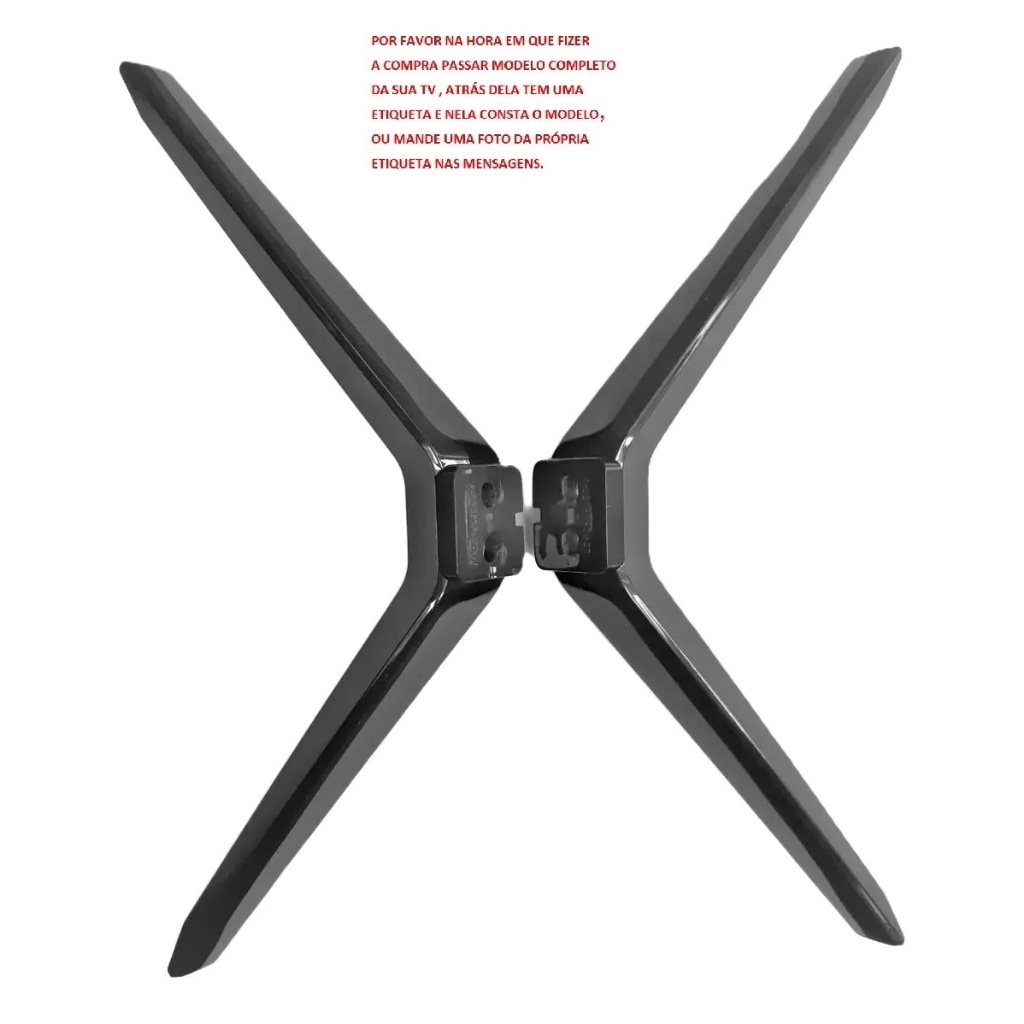 Pé Base Pedestal Para Tv Aoc Le43d1452 Com Parafusos | Shopee Brasil