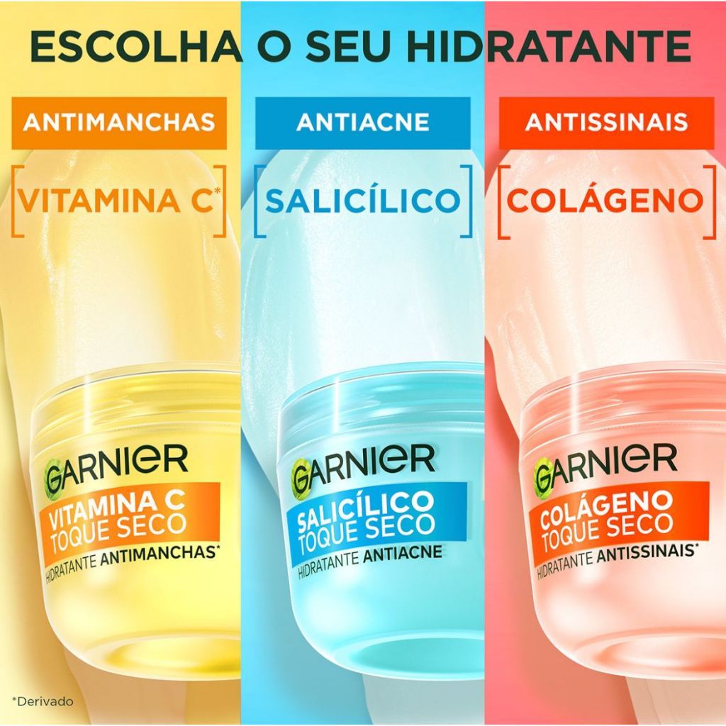 Garnier Hidratante Colágeno ou Vitamina C 85g | Shopee Brasil