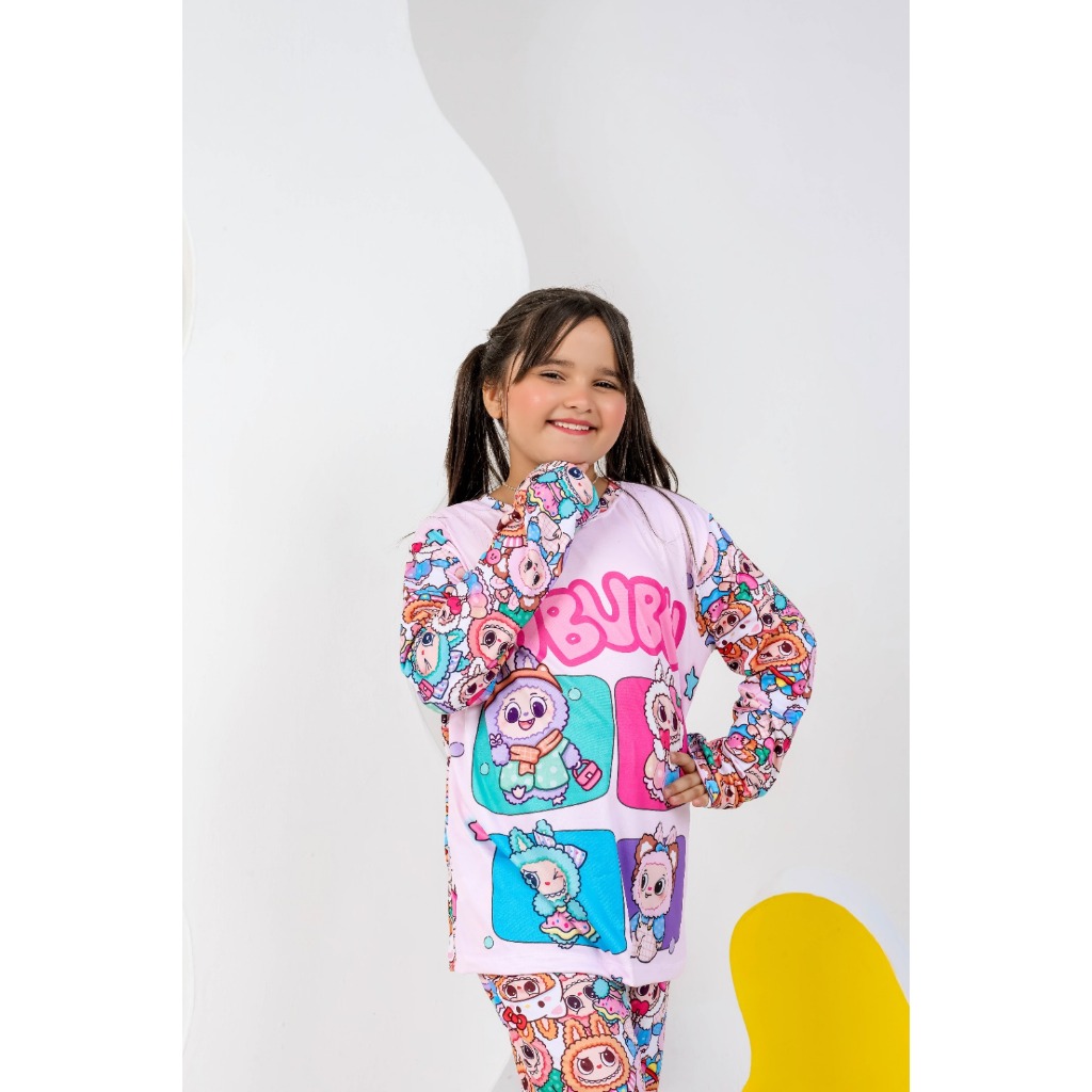 Pijamas Infantis Labubu Bob gods helo kity | Shopee Brasil