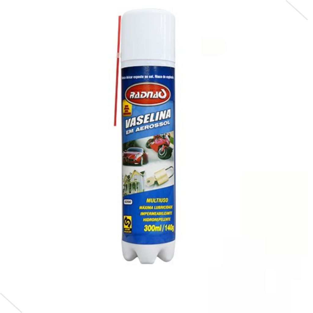 Vaselina Liquida Em Spray Aerosol 300ml Radnaq Alta Resistencia A Agua ...
