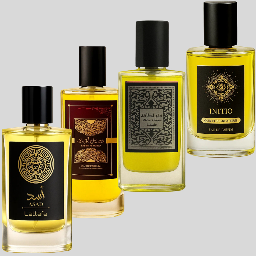 KIT 4 Perfumes Árabe Sabah al Ward Perfume Arabe Feminino e Masculino ...
