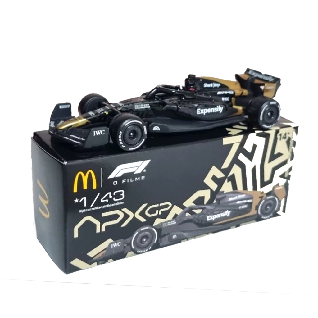 Miniatura Fórmula 1 - Mc Donalds - F1 O Filme - 1:43 | Shopee Brasil