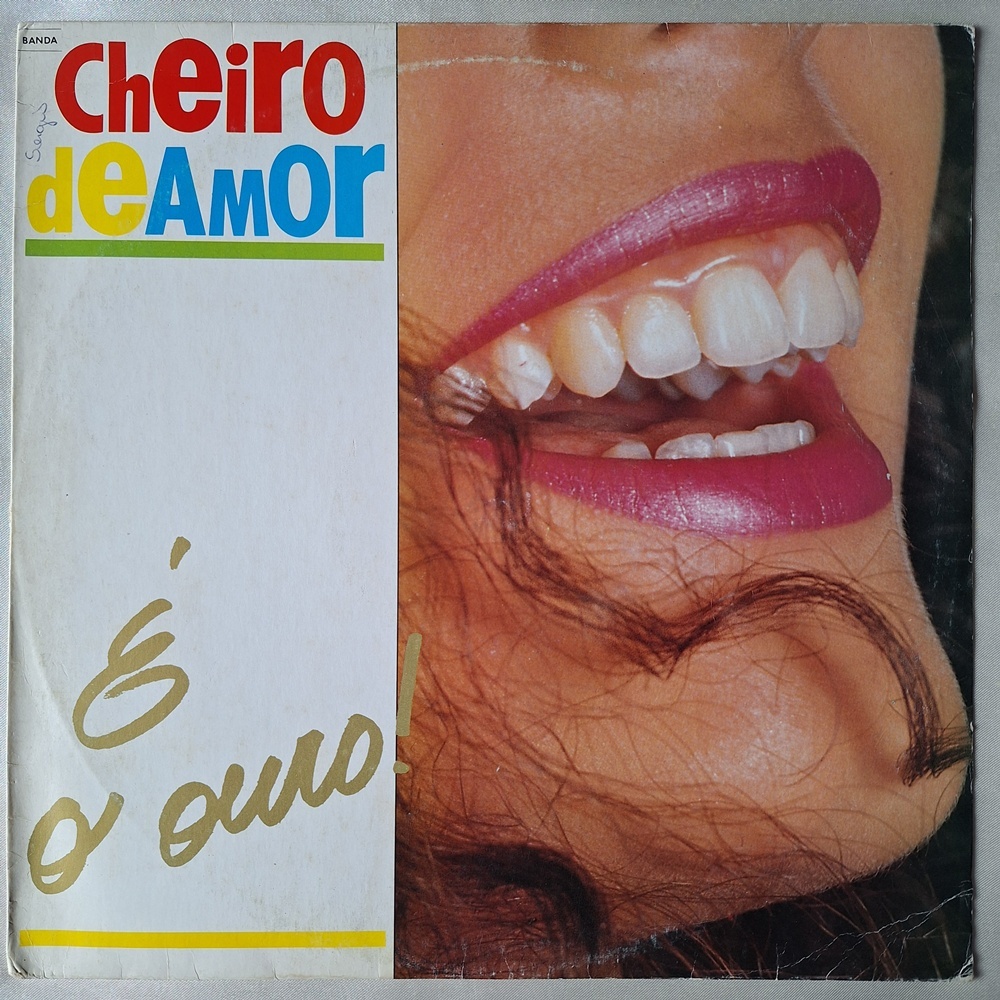 DISCO DE VINIL LP - CHEIRO DE AMOR – É O OURO! (1991) | Shopee Brasil