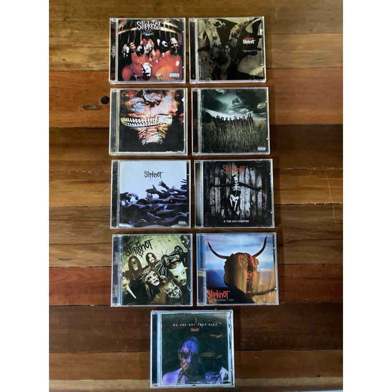 Slipknot - Lote c/ 10 CDS | Shopee Brasil