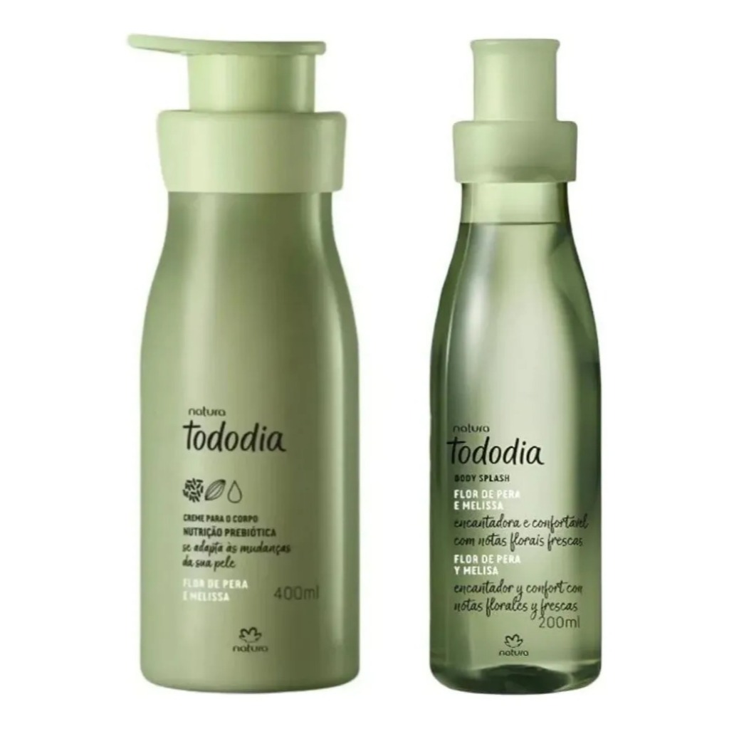 Linha Tododia Melissa e Flor de Pera Natura | Shopee Brasil