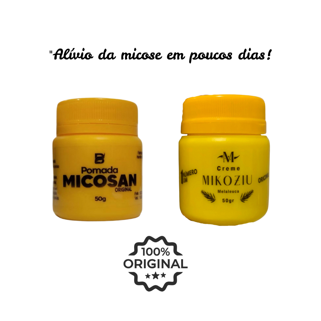 Kit 4 Micosan Mikoziu Pomada Antifúngica 30g | Tratamento Natural ...