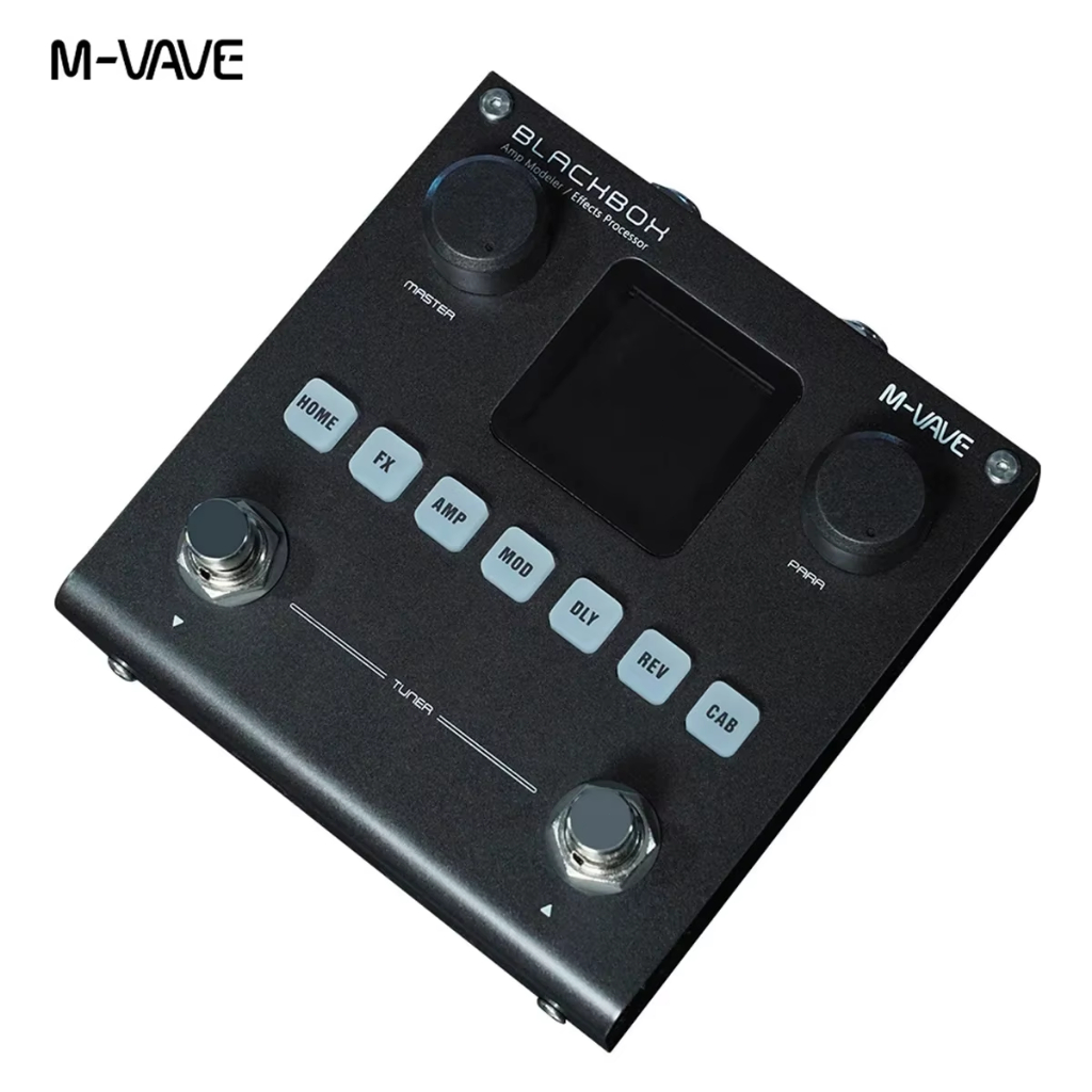 M-VAVE Blackbox Guitar Bass AMP Modeler Multi Effects Processor ...