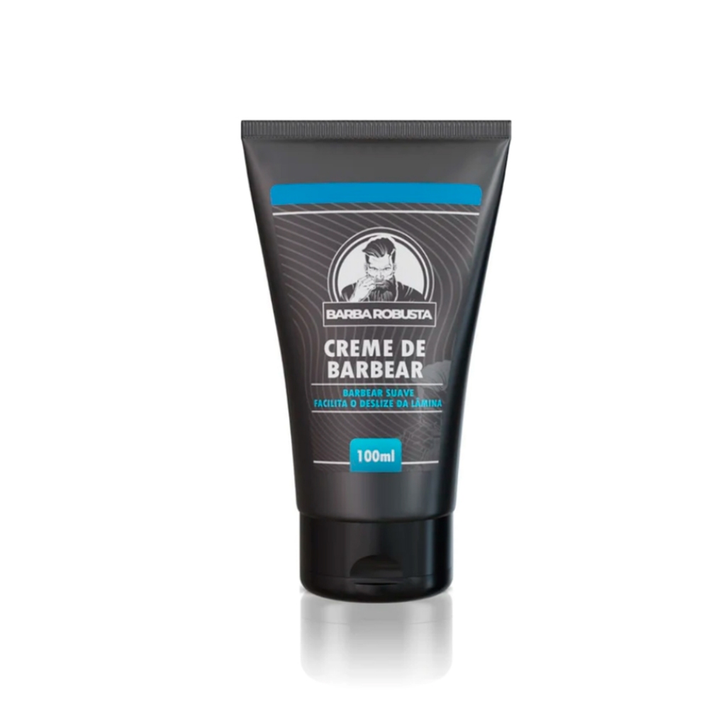 Creme de Barbear 100ml Barba Robusta | Shopee Brasil