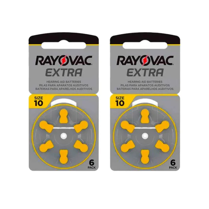 12 Pilhas 10 Aparelho Auditivo Rayovac | Shopee Brasil