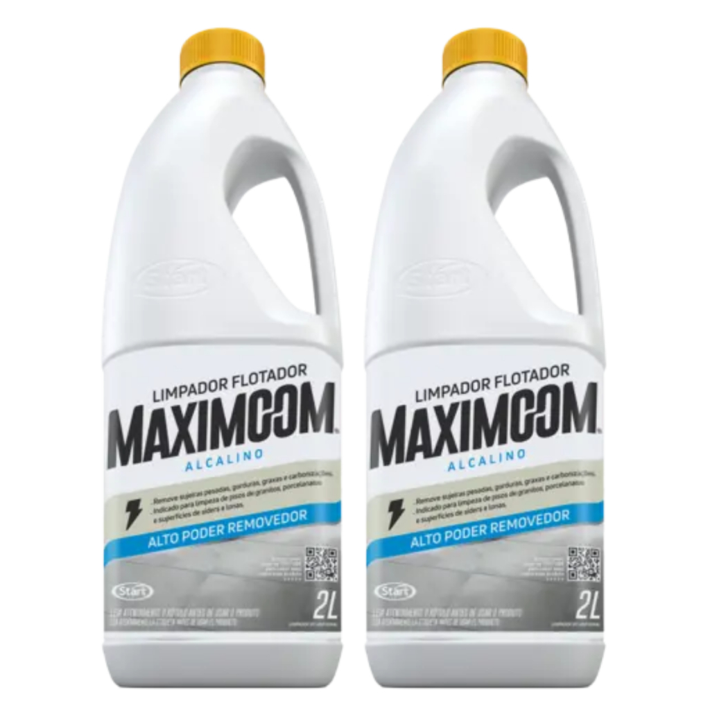 Start Flotador Maximoom Alcalino 2L - Kit com 2 Unidades | Shopee Brasil