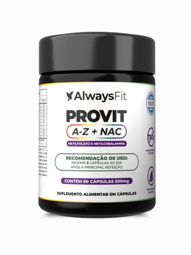 ProVit A-Z + NAC - Fórmula Metilada - 3 Unidades | Shopee Brasil