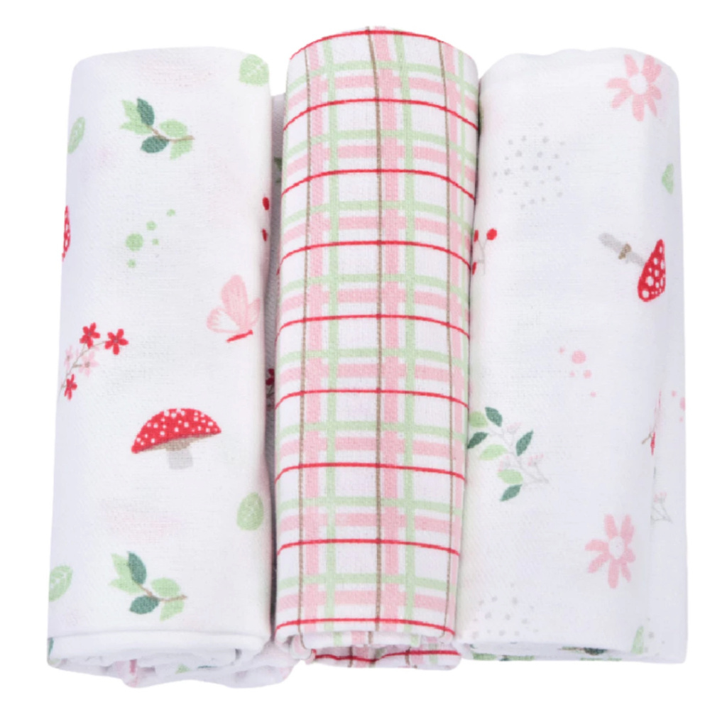Cueiro Flanelado Dengo Kit 3 Unidades 80x80cm Varias Cores | Shopee Brasil