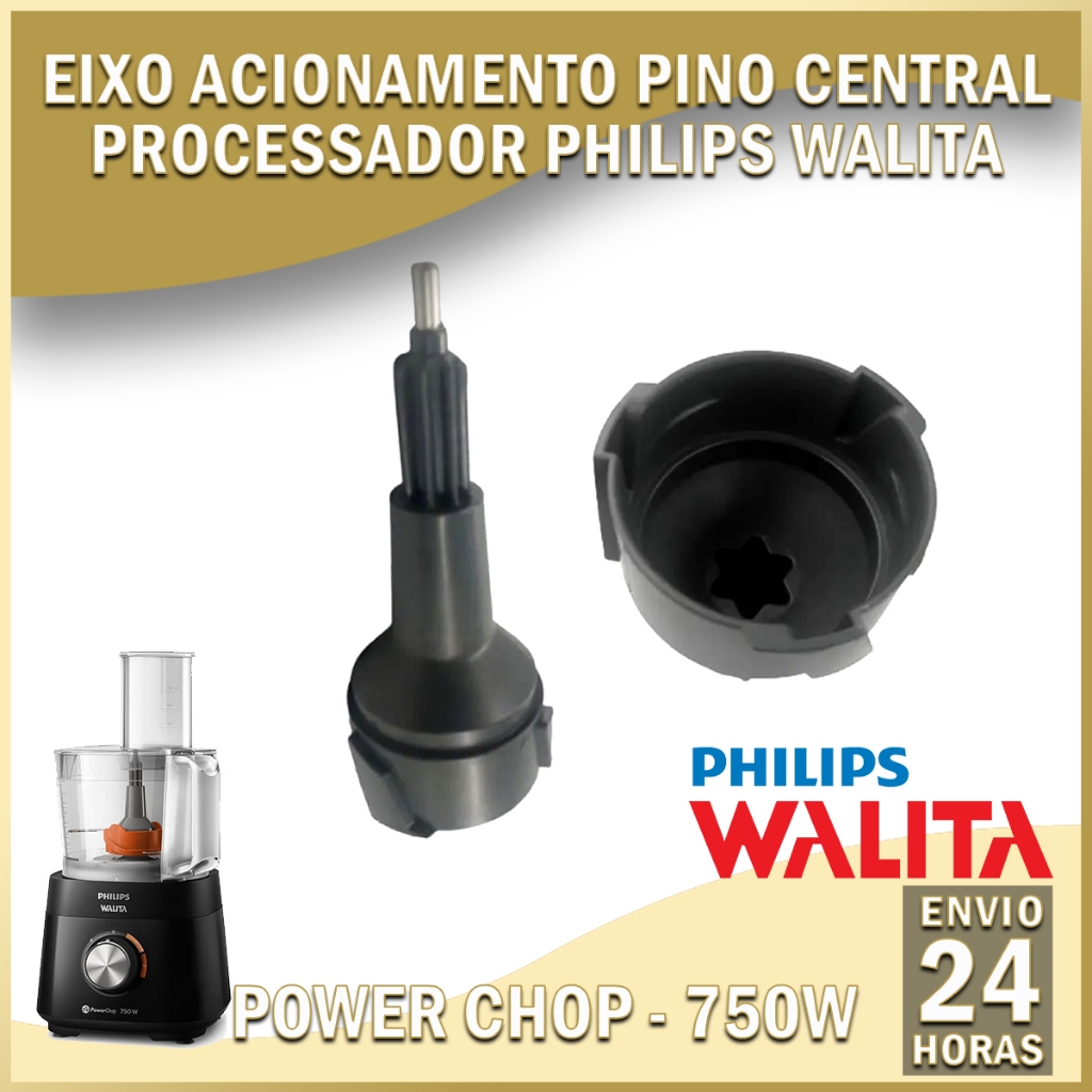 EIXO ACIONAMENTO PINO CENTRAL PROCESSADOR PHILIPS WALITA | Shopee Brasil