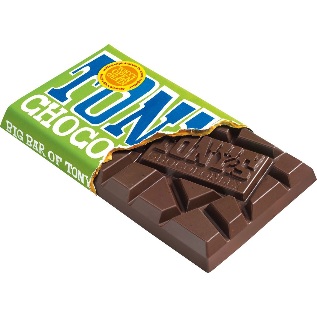 CHOCOLATE IMPORTADO TONYS DARK ALMOND SEA SALT 90GR | Shopee Brasil