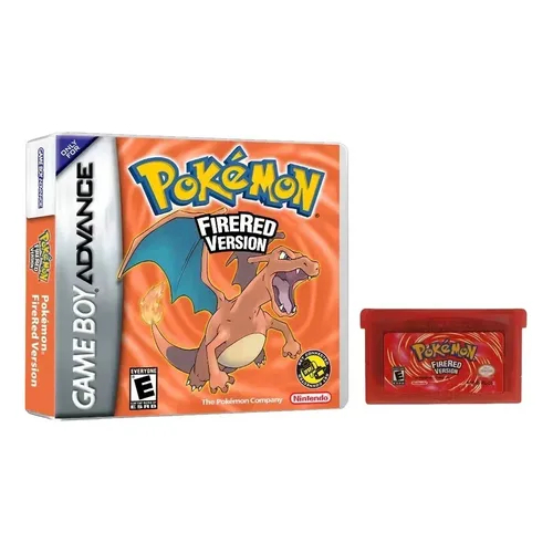 Pokemon Firered Version Game Boy Advance Com Case | Shopee Brasil