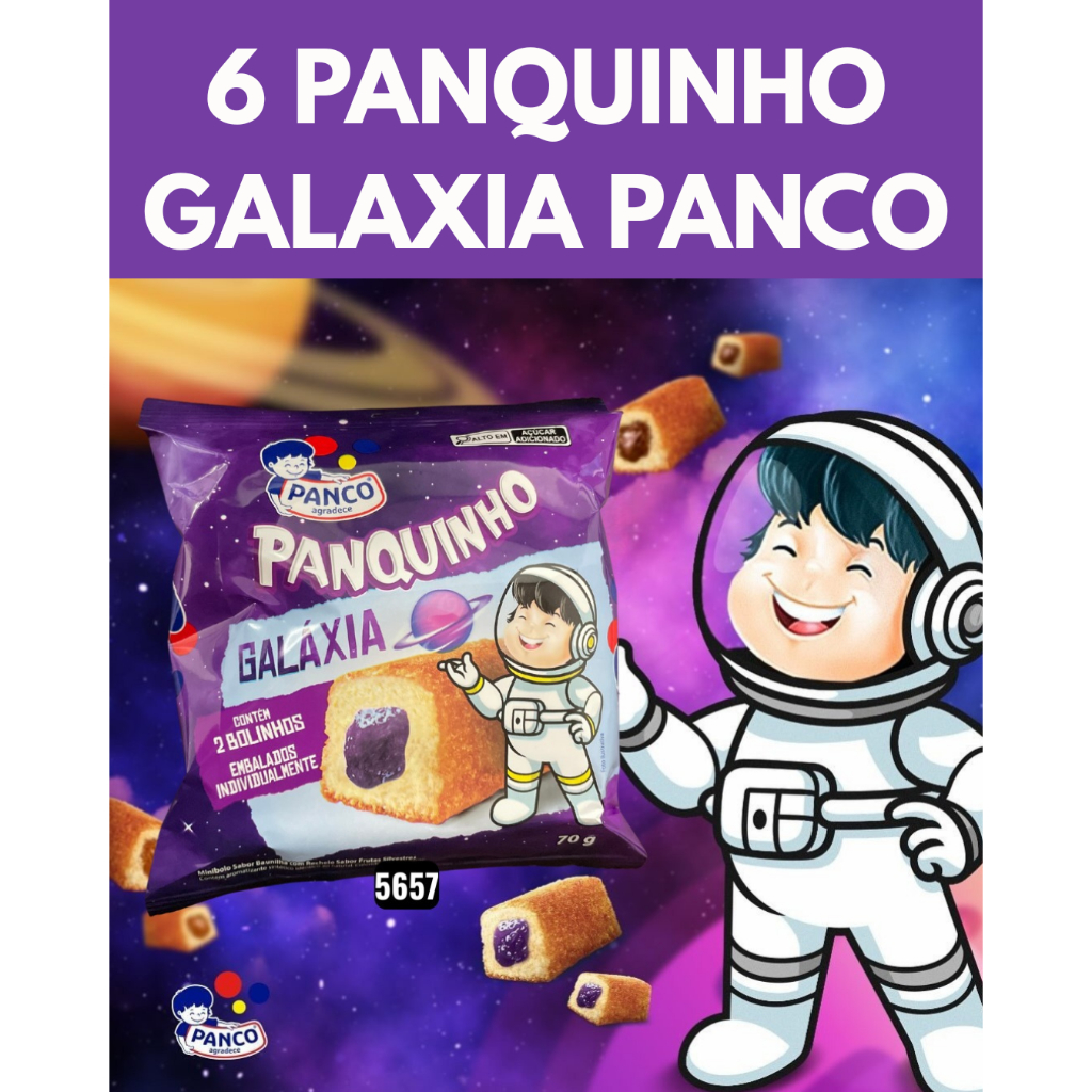 6 PANQUINHO GALAXIA PANCO | Shopee Brasil