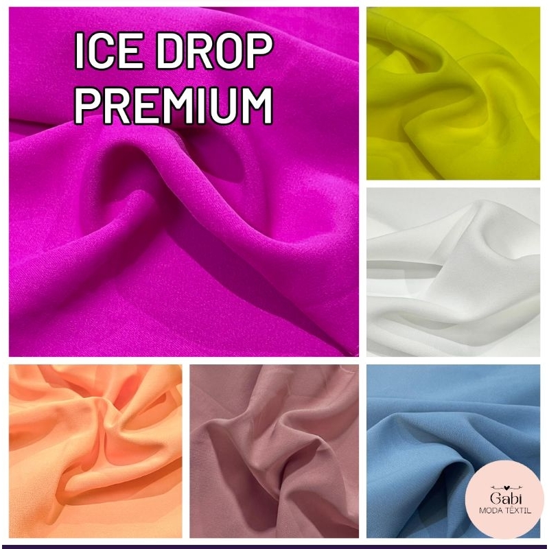 Tecido Ice Drop Premium (3m x 1,50m) | Shopee Brasil