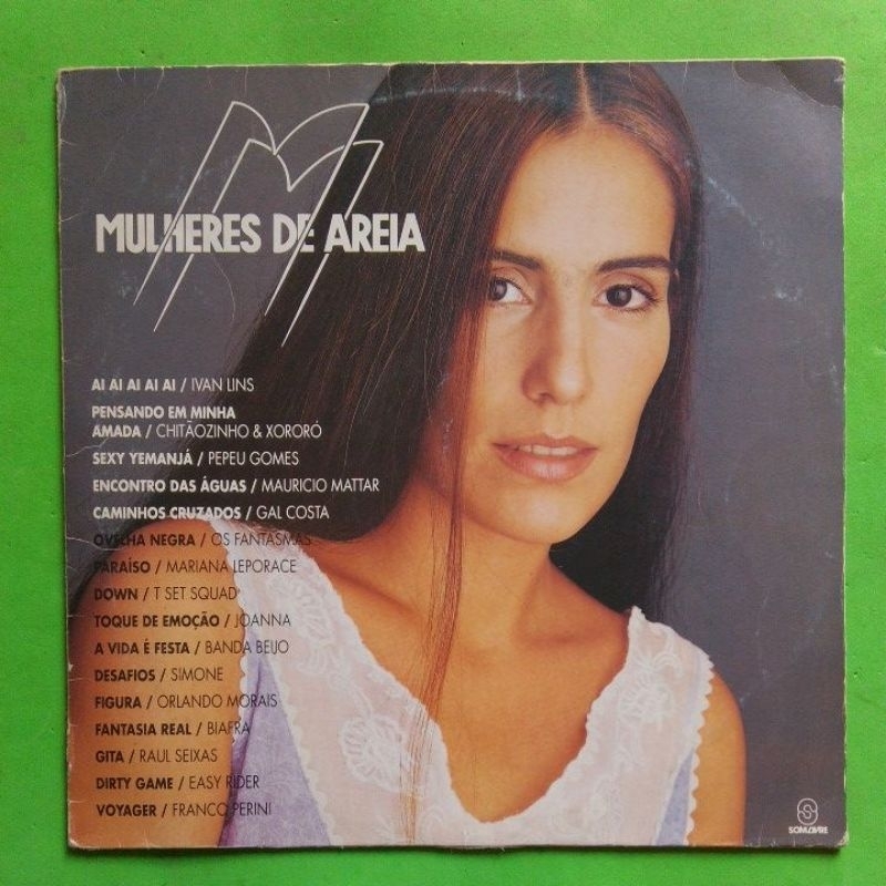 lp MULHERES DE AREIA - trilha sonora nacional(1993) | Shopee Brasil