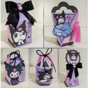 Personalizado Kuromi - PEGUE E MONTE KUROMI - KIT FESTA KUROMI AMIGOS ...