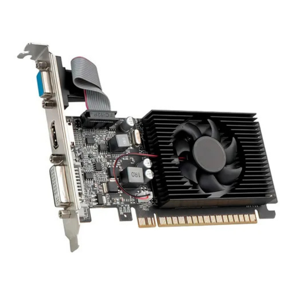 Placa De Vídeo Geforce Gt 610 2gb 64bits Vga Hdmi Dvi | Shopee Brasil