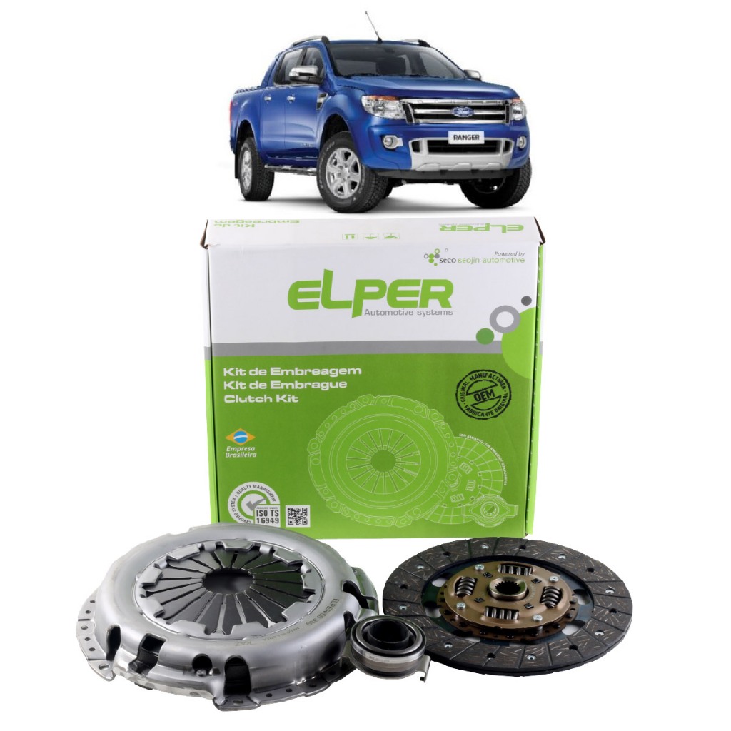 Kit Embreagem Ford Ranger 2.5 Duratec Flex 2012 Em Diante | Shopee Brasil