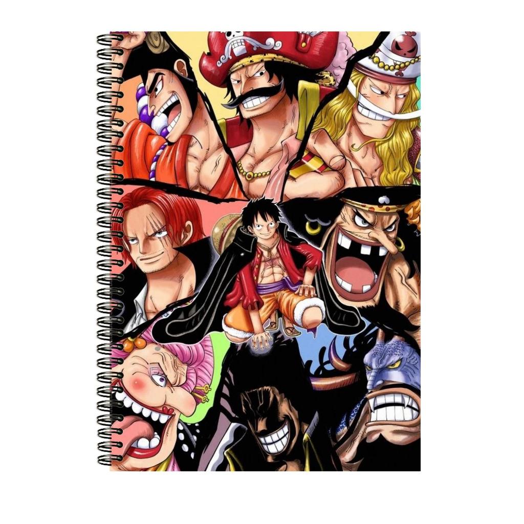 Caderno personalizada one piece a4 | Shopee Brasil