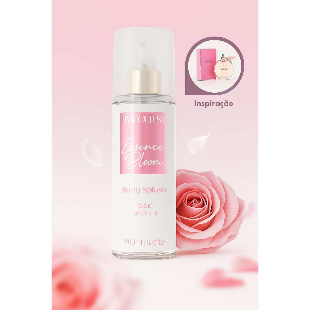 Body Splash Essence Bloom Desodorante Colônia 200ml | Shopee Brasil