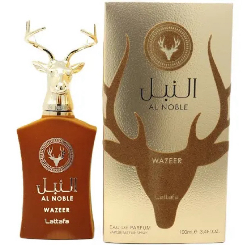 Perfume Árabe Lattafa Al Noble Wazeer 100ml Original | Shopee Brasil