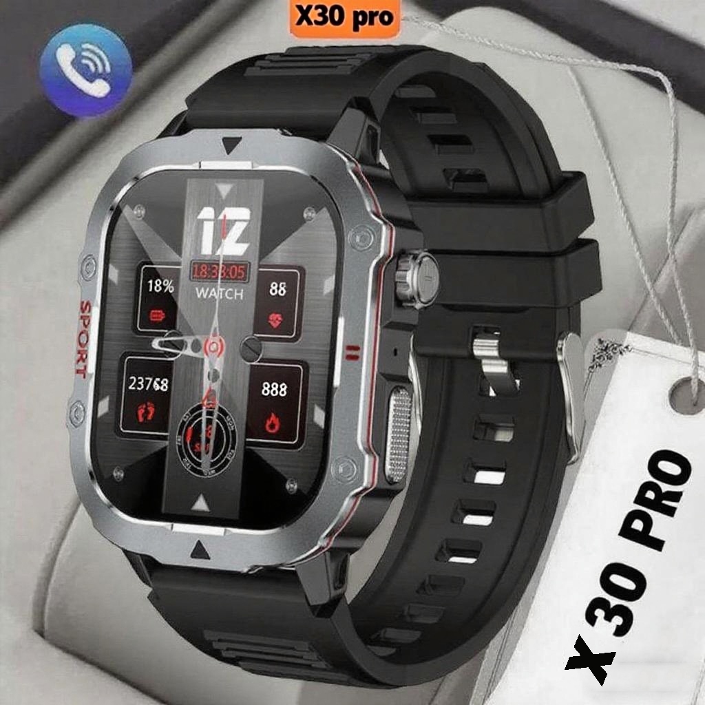 2025 Novo X30 PRO X29 Relógio Esportivo Smartwatch Homem Monitoramento ...