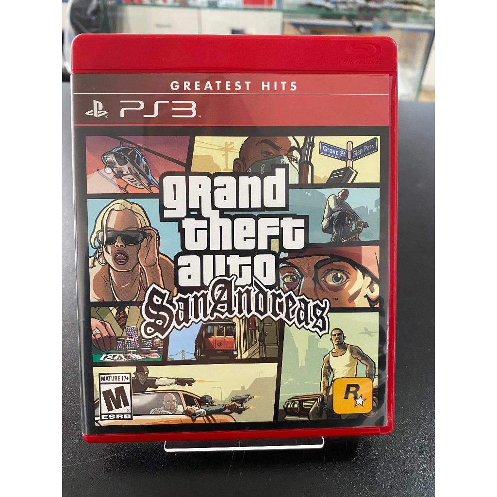 GTA San Andreas PS3 Físico Semi Novo | Shopee Brasil