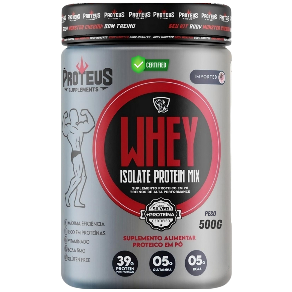 Whey Protein Isolate Protein Mix Silver - Pote - Proteus Supplements ...