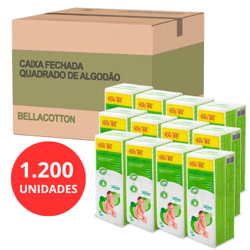 KIT 12 pacotes de algodão quadrado - Envio Imediato!! | Shopee Brasil