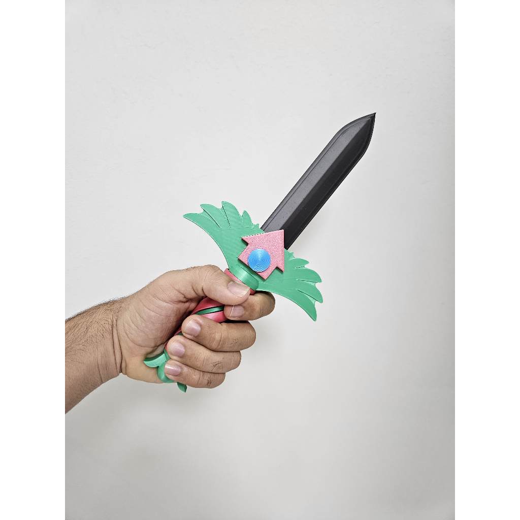 Faca Round 6 3D Decorativa - Replica Cosplay Squid Game - Tamanho Real ...