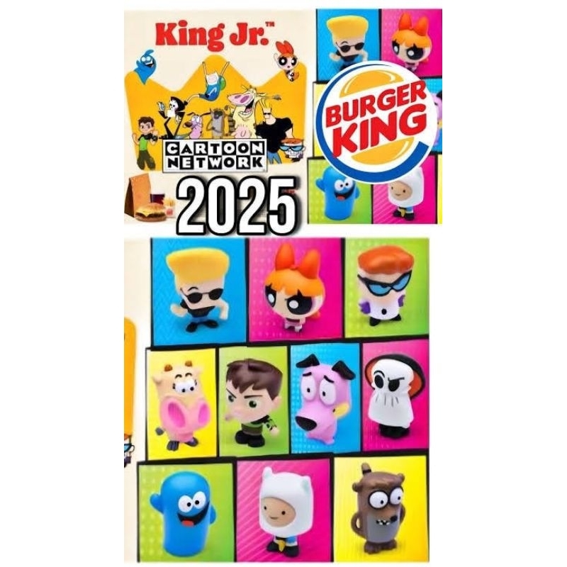 Bonecos Burger King 2025 Cartoon Network Shopee Brasil