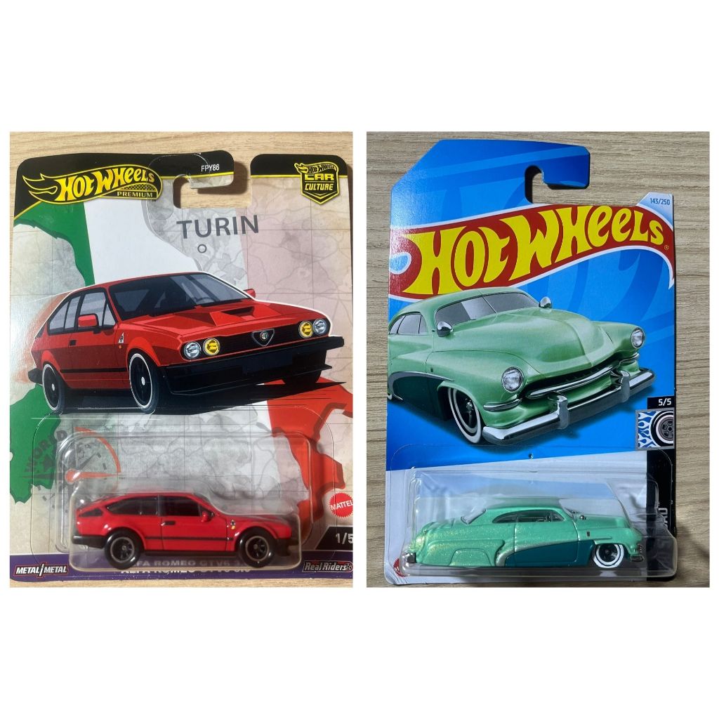 Hot Wheels Premium Alfa Romeo Gtv6 3.0 e Hot Wheels Hirohata Merc ...