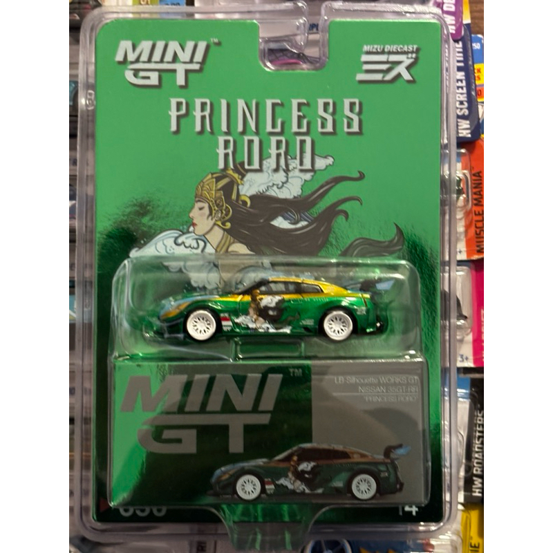 Mini GT Skyline GTR R35 Princess RORO (BOLHA AMASSADA) | Shopee Brasil