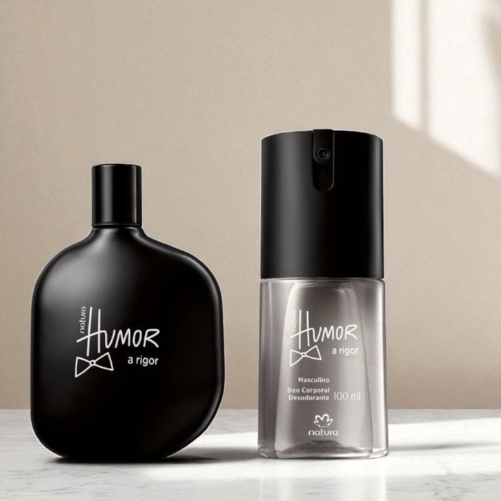 Perfume Natura Humor A Rigor Masculino 75ml + Deo Corporal Original ...