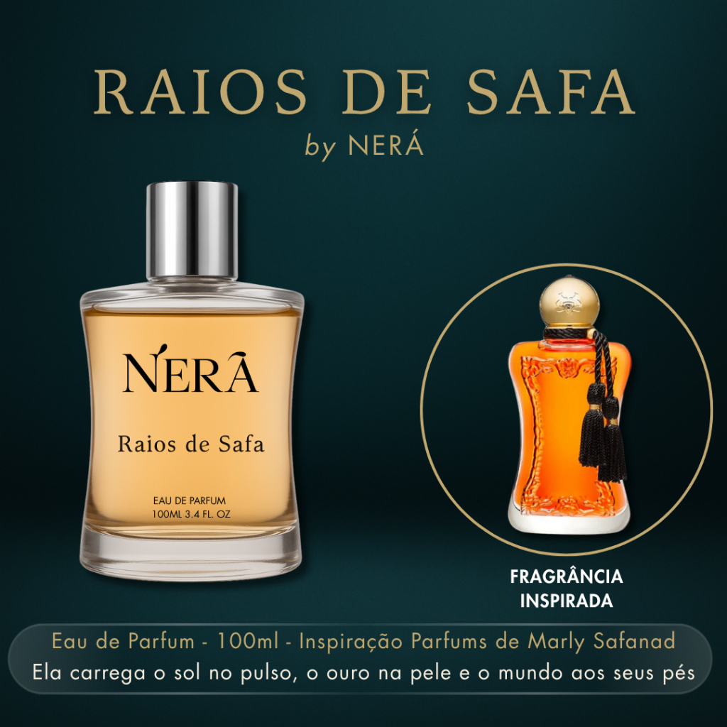 Perfume RAIOS DE SAFA 100ml - Eau de Parfum | Shopee Brasil