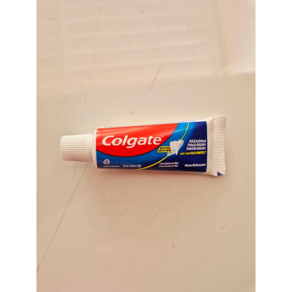 Kit de Creme Pastas de Dente COLGATE Mini 30g - pequena, cabe na bolsa ...