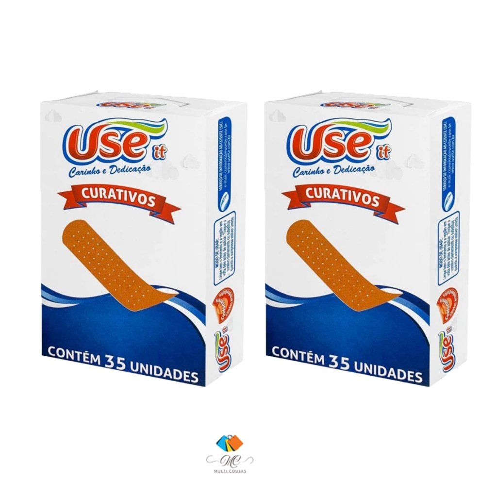 70 Curativos Use It band aid Bandeide | Shopee Brasil