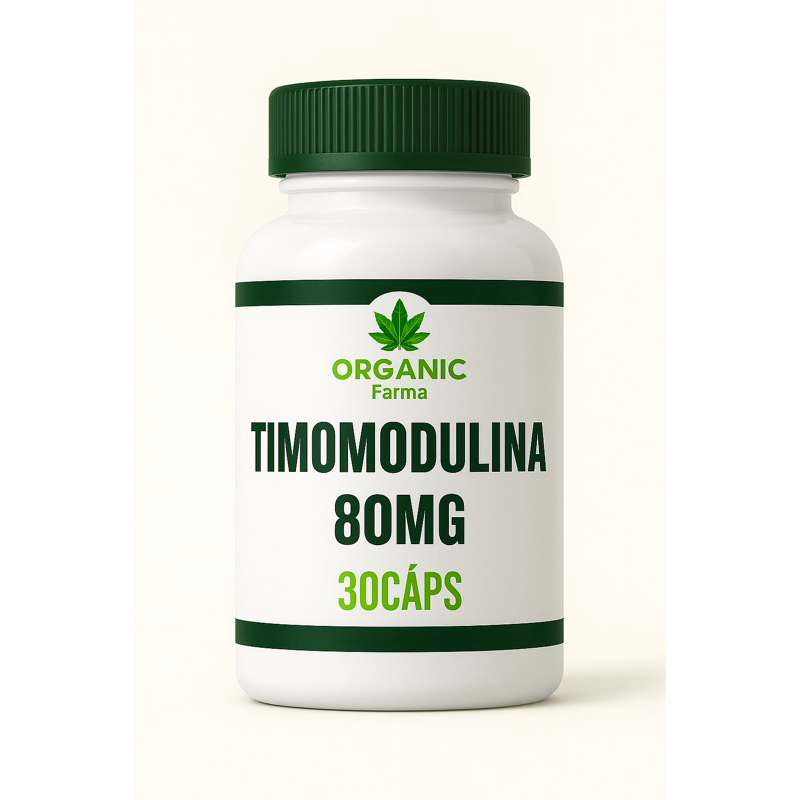 Timomodulina 80mg 30 Cápsulas | Shopee Brasil