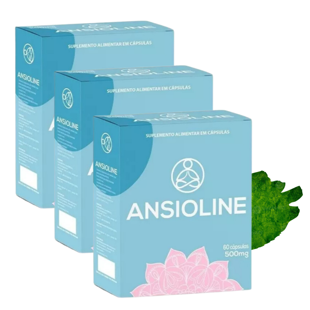 Ansioline em Cápsulas 500mg | Shopee Brasil