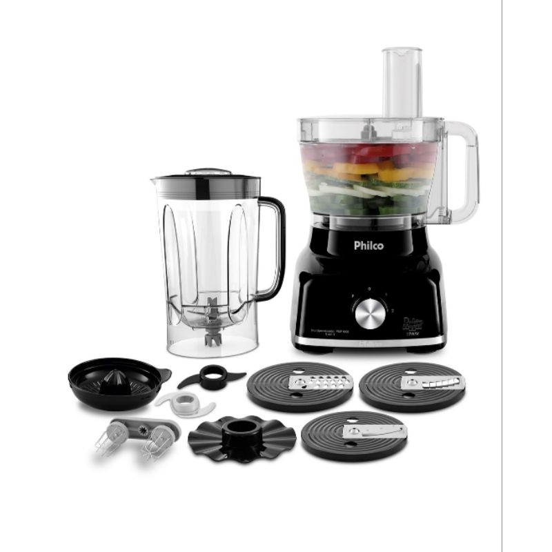 Multiprocessador Philco 9x1 1700W PMP1600 | Shopee Brasil